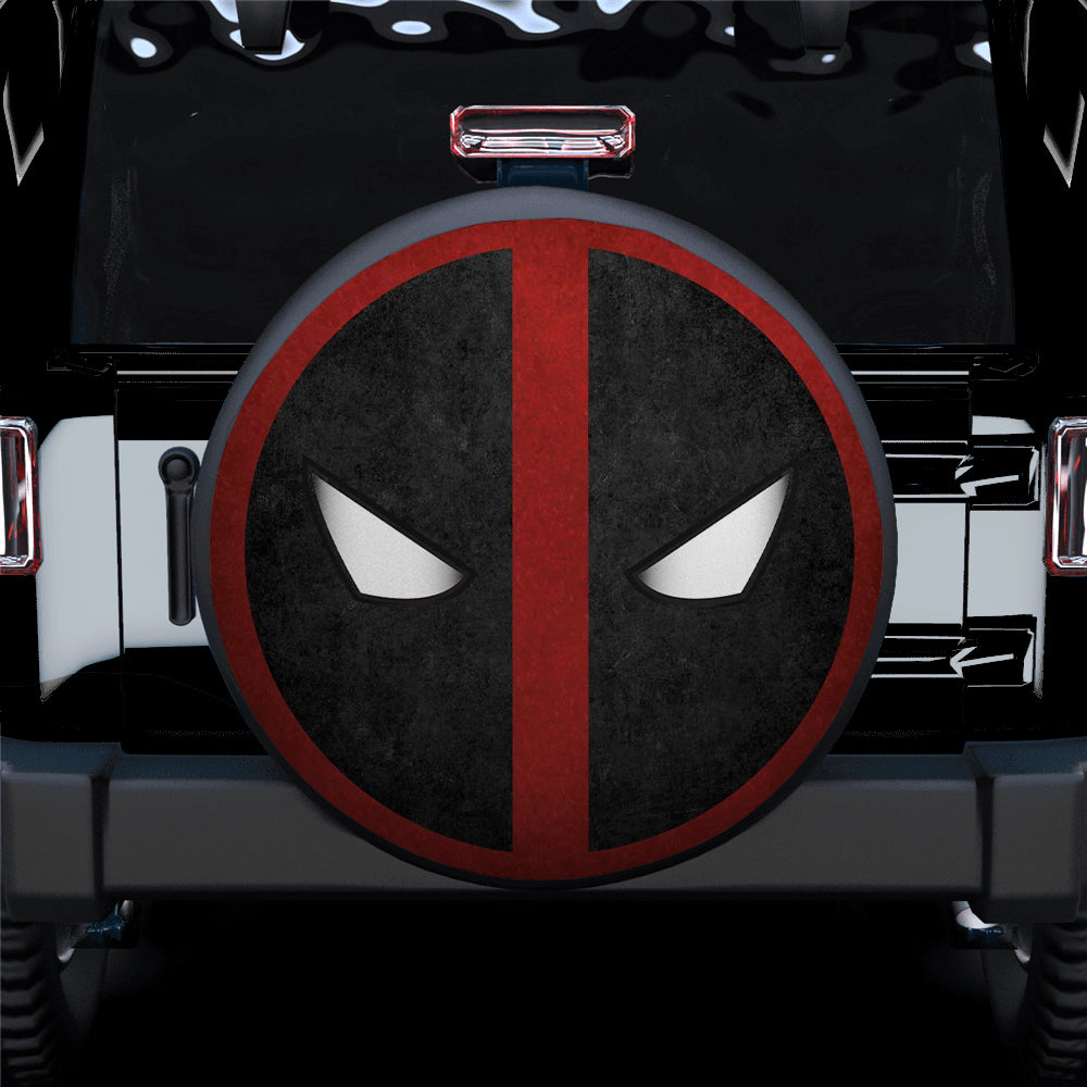 Deadpool Symbol Jeep Car Spare Tire Cover