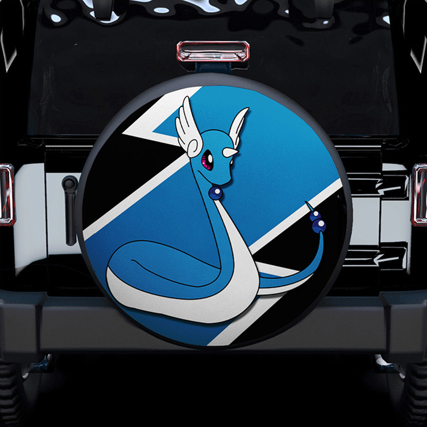 Dragonair Pokemon Car Spare Tire Cover